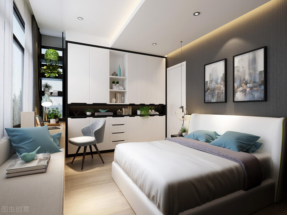 Customized wardrobe, back panel slot craft or nail gun craft which is ...