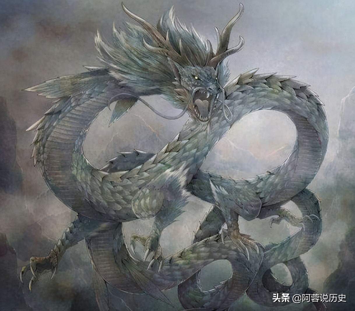 Two specimens of "real dragons" were discovered, one was enshrined in a ...