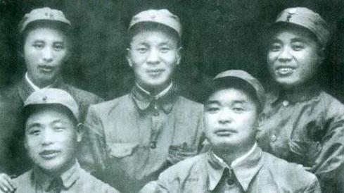 The six regiment-level chief officers of the International Division of ...