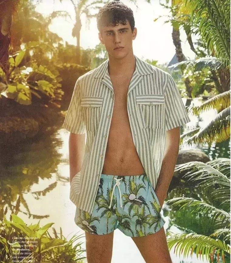 Spanish male model was selected on the "sexy list", who doesn't love ...