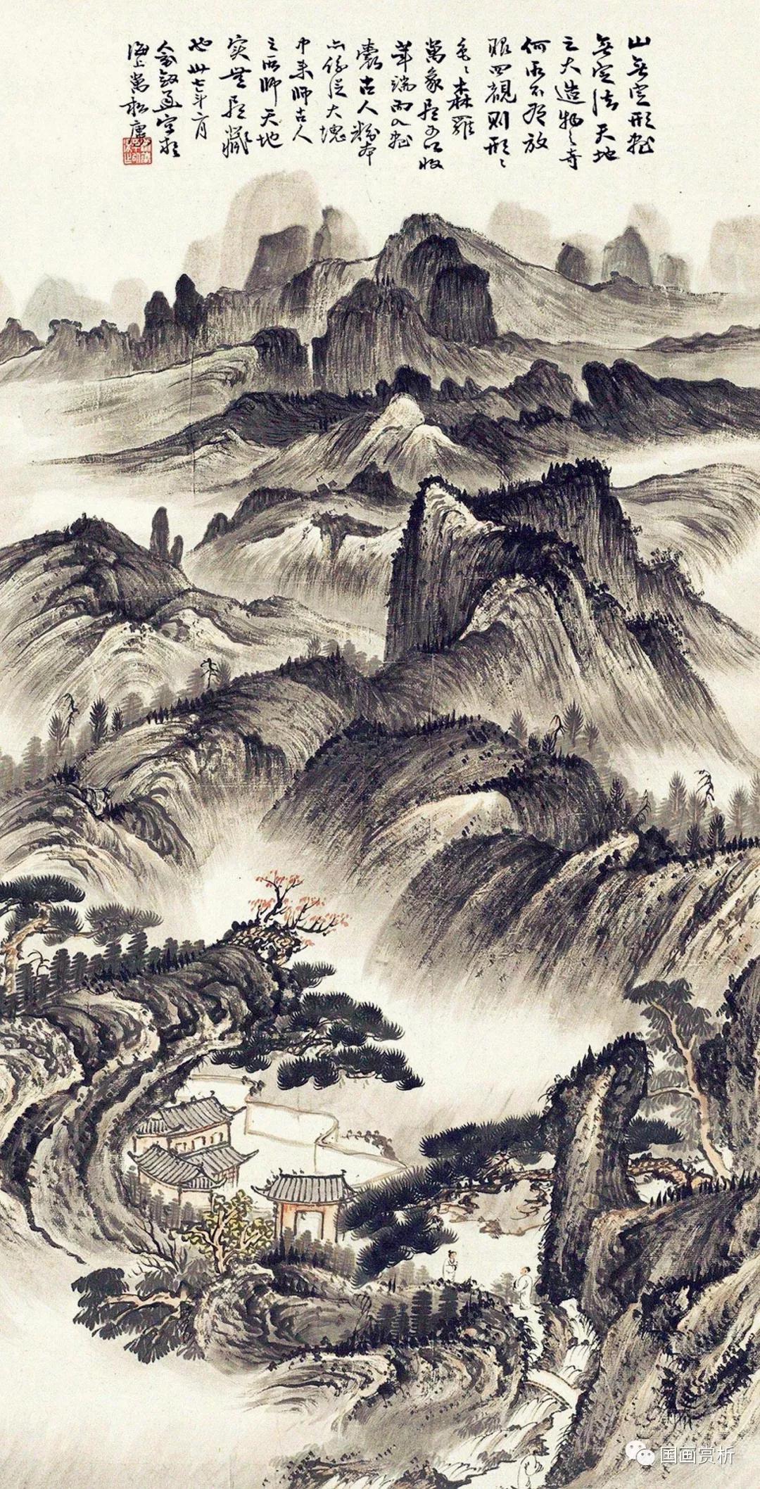 Brush and ink landscape, a giant in the history of Chinese painting ...