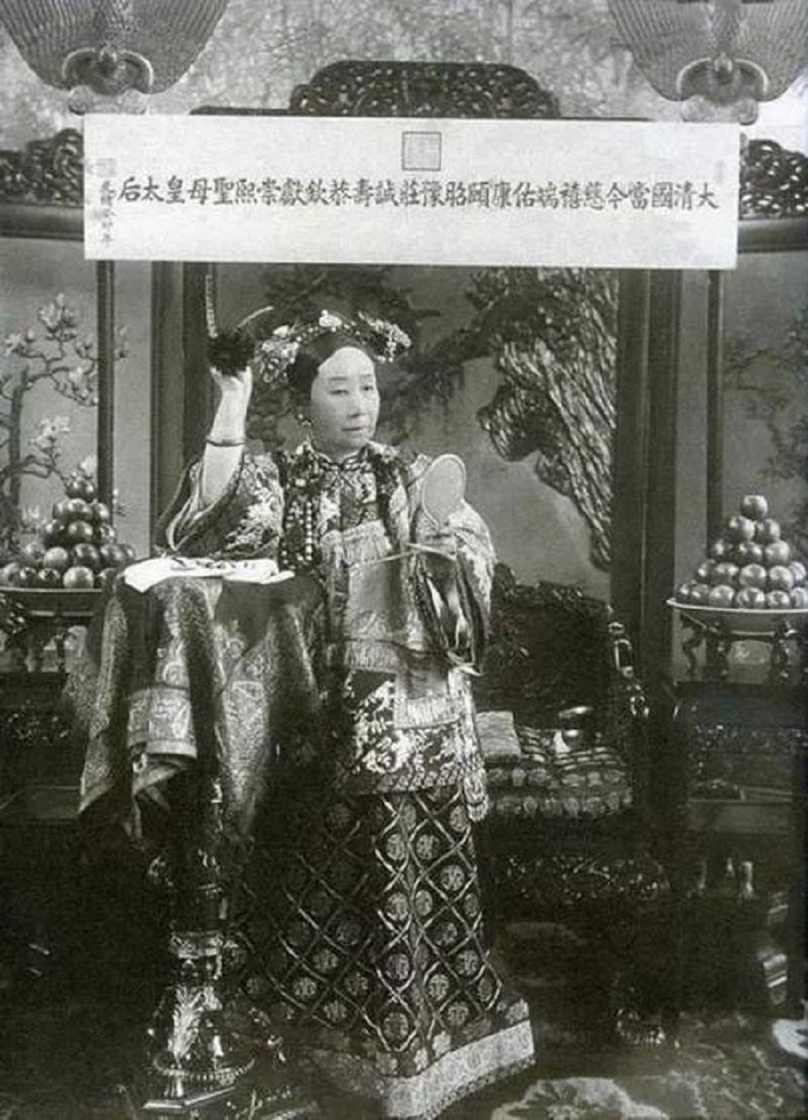 Real portrait of Cixi: It has been collected by the American Museum ...