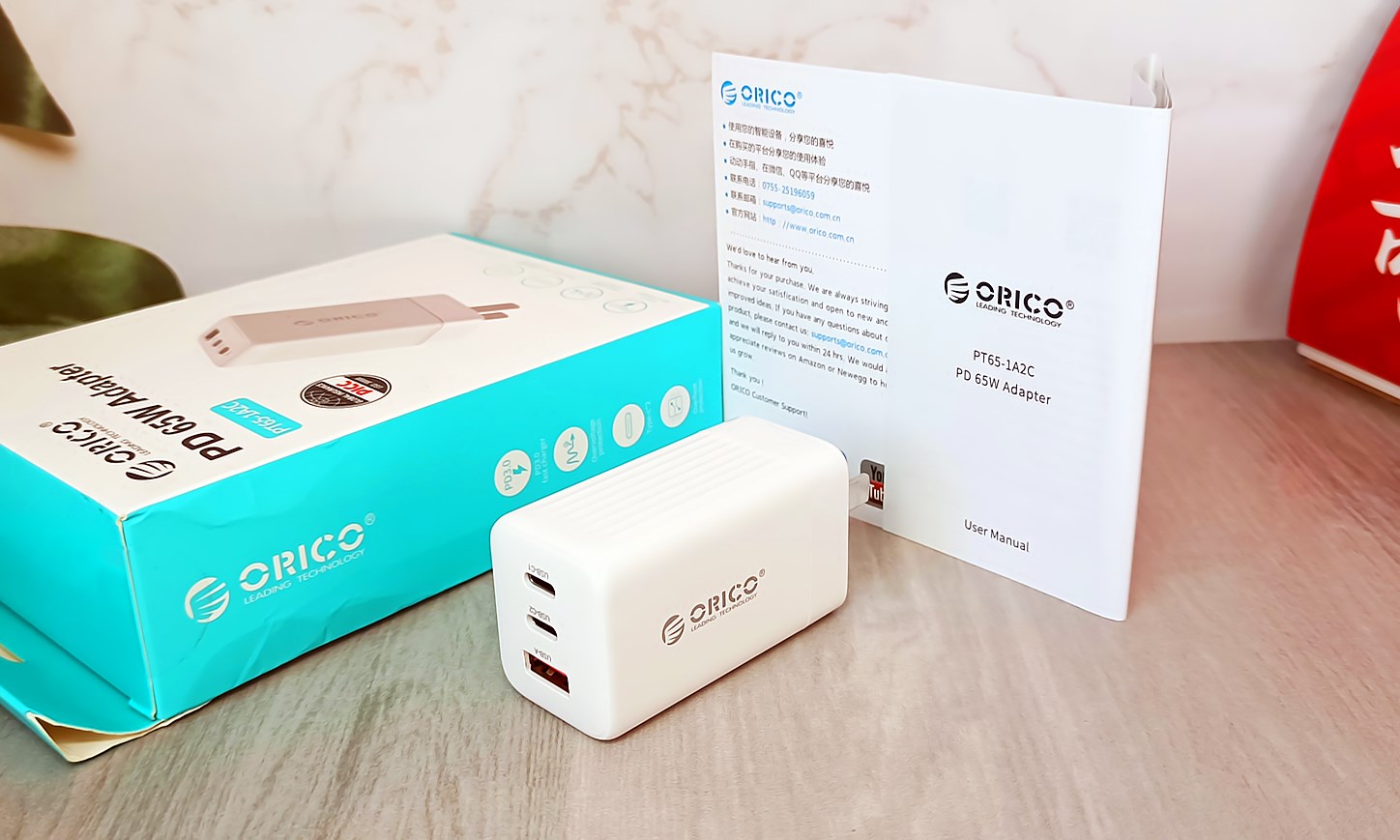 High-quality and powerful performance, multi-functional fast charging experience-ORICO 65W GaN ...