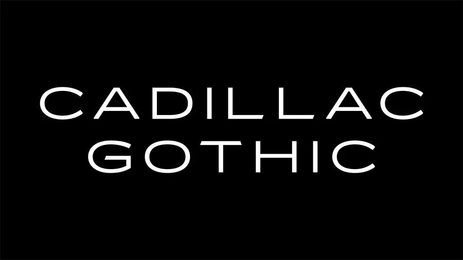 Cadillac: new visual image, new font - iNEWS