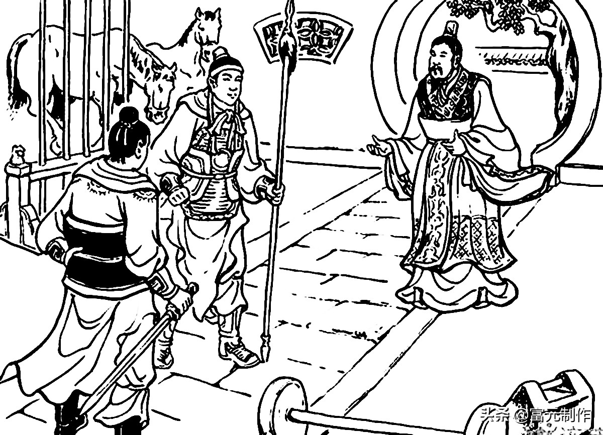 To avenge his father, Pang Hui, a brave general who applauded Xu Chu ...