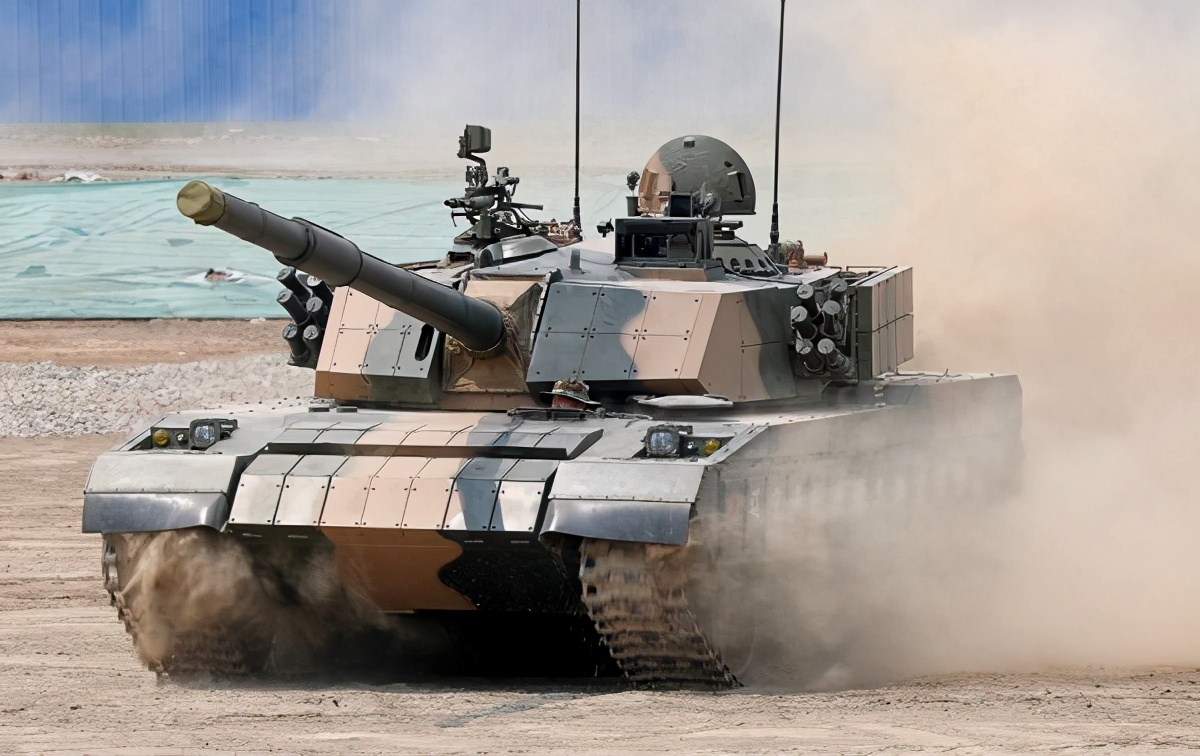 The strongest five-wheel-59G tank unveiled, fully upgraded and can play ...