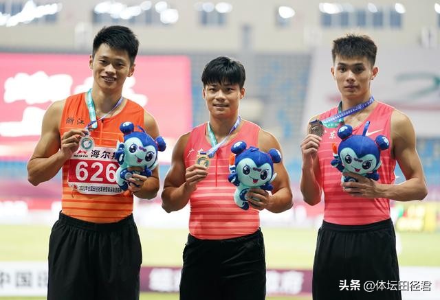 The new lineup of China's sprint relay!Su Bingtian and Xie Zhenye's ...