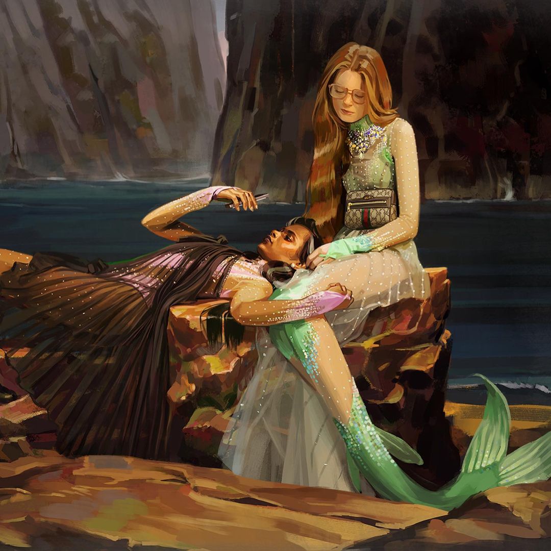 Deeply depict the rebellion that is shining under the combination of ...