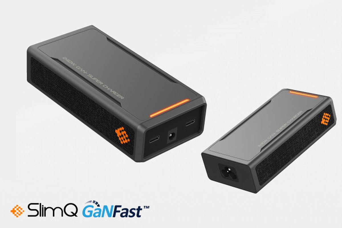 Performance this savior!SlimQ launches 240W GaN charger with DC+PD ...
