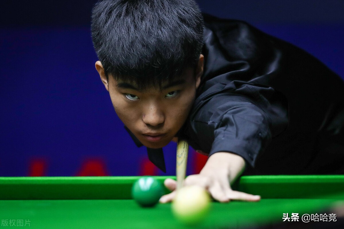 The 18-year-old Chinese snooker boy got off to a good start. Empress ...