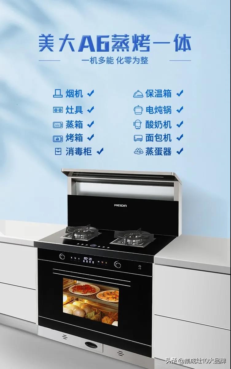 Change the kitchen, Meida integrated stove gives you a better choice ...