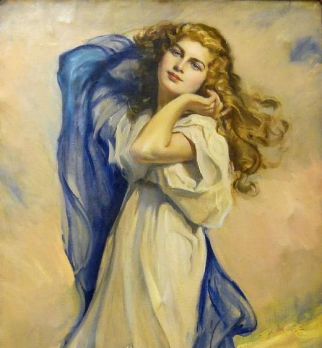 Gentle and lovely oil paintings of German women's human bodies, it can ...