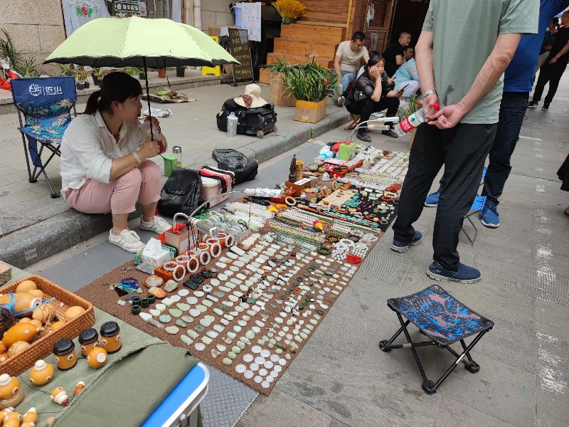 First visit to Xi'an Datang West International Antique City, popular ...