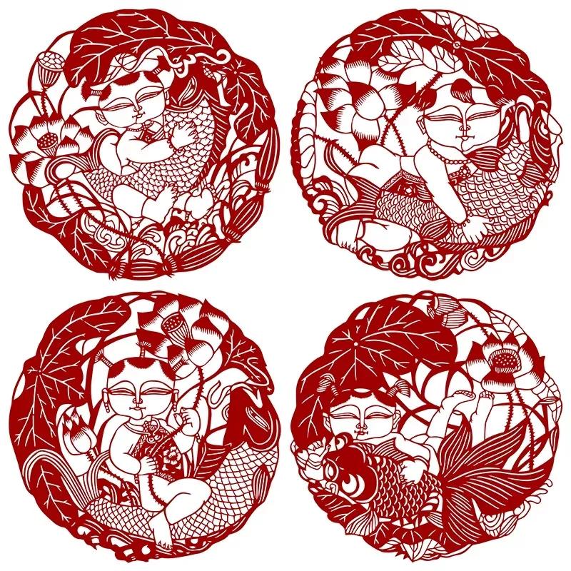 Appreciation of paper-cutting works—16 kinds of paper-cutting themed ...