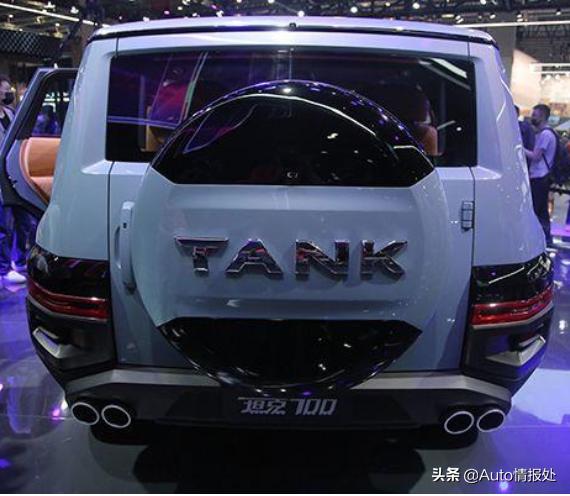 Tank 700 officially unveiled the luxury interior, equipped with 3.0T+9AT, equipped with air ...