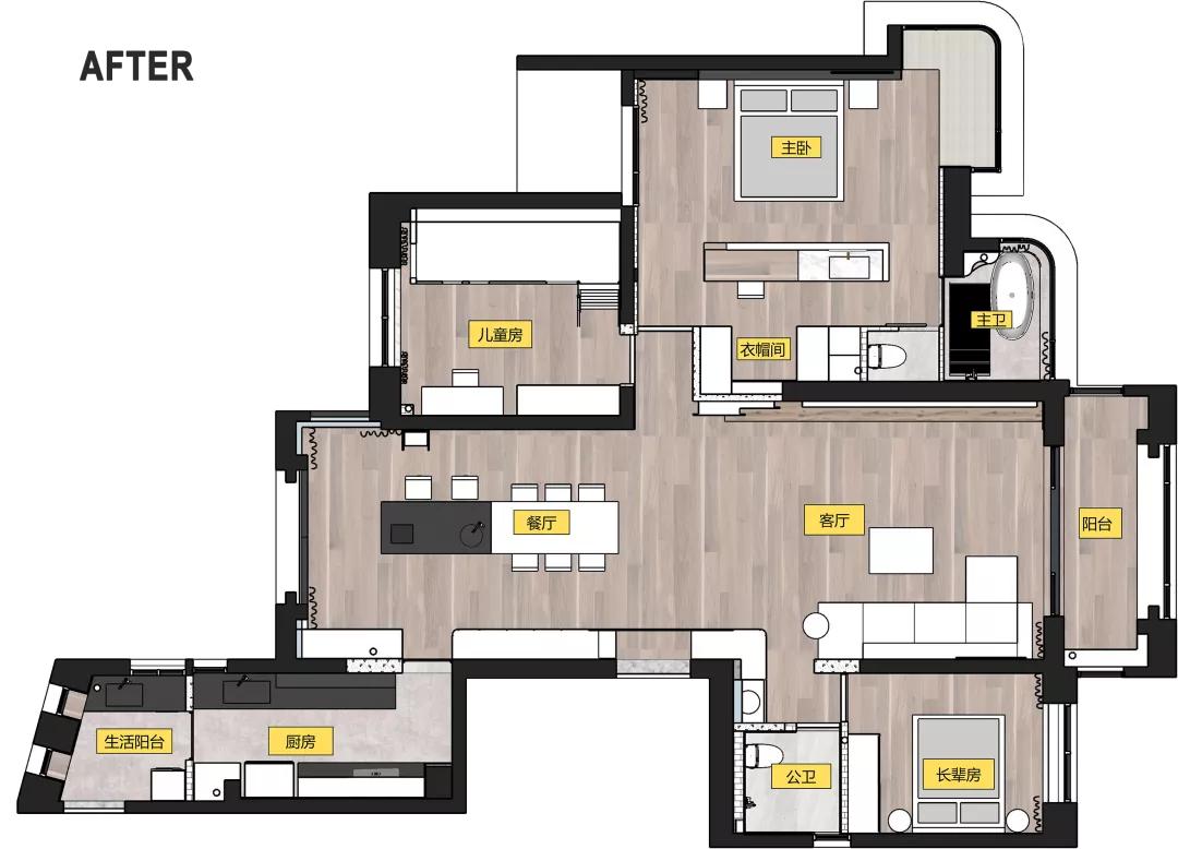 A 156 square meters holiday house with stunning views, ingeniously ...