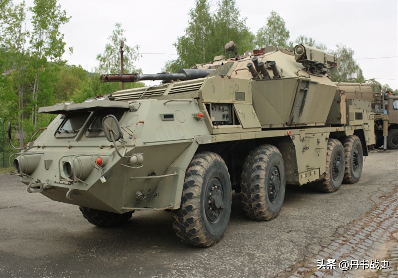 Czech Strop2 self-propelled air defense vehicle, brother of Dana self ...