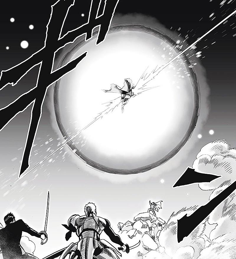 One Punch Man 196: Atomic Samurai epic enhancement, the famous scene of ...