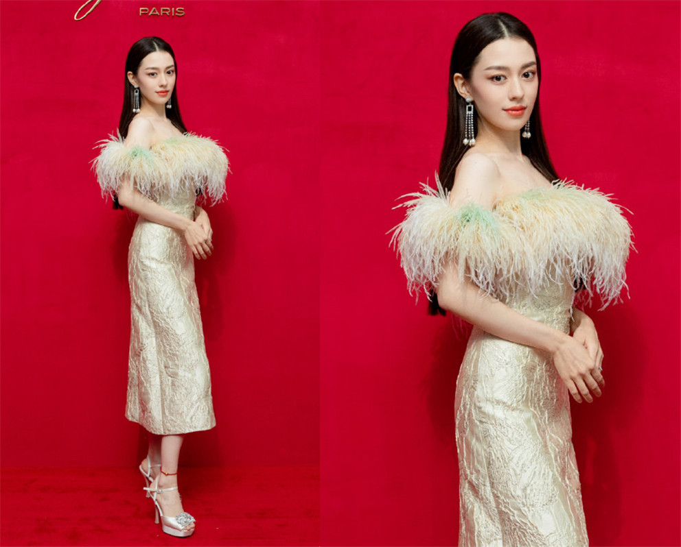 Star shape, Ouyang Nana shape is beautiful again, Jin Chen is thin into ...