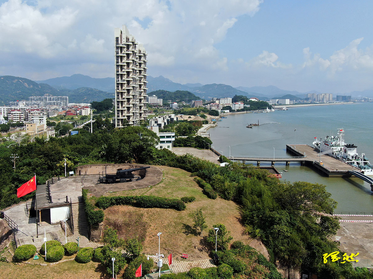 The modern typical coastal fort in the southeastern region, known as ...