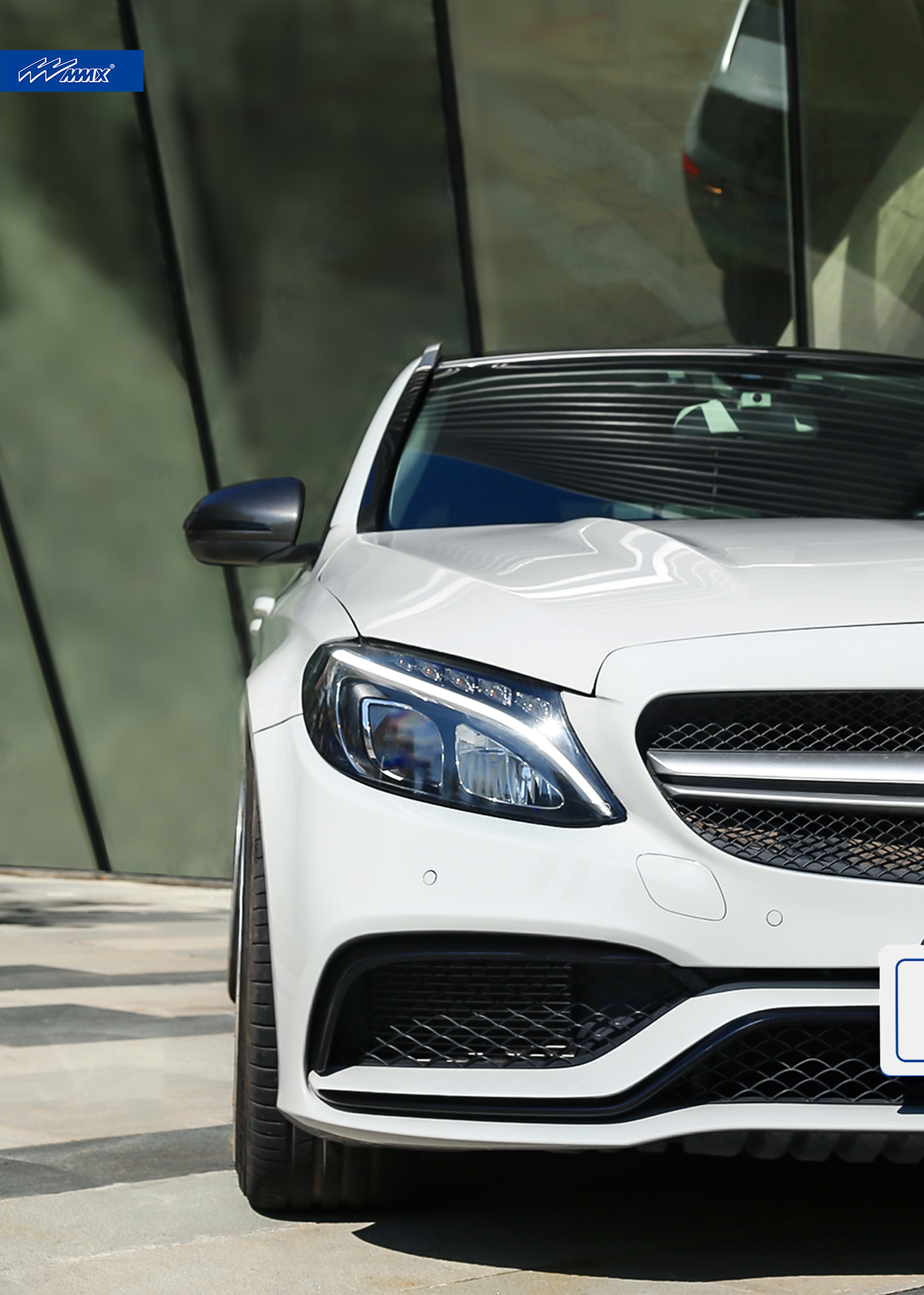 The integration of MMX wheels makes the journey of Mercedes-Benz c200 ...