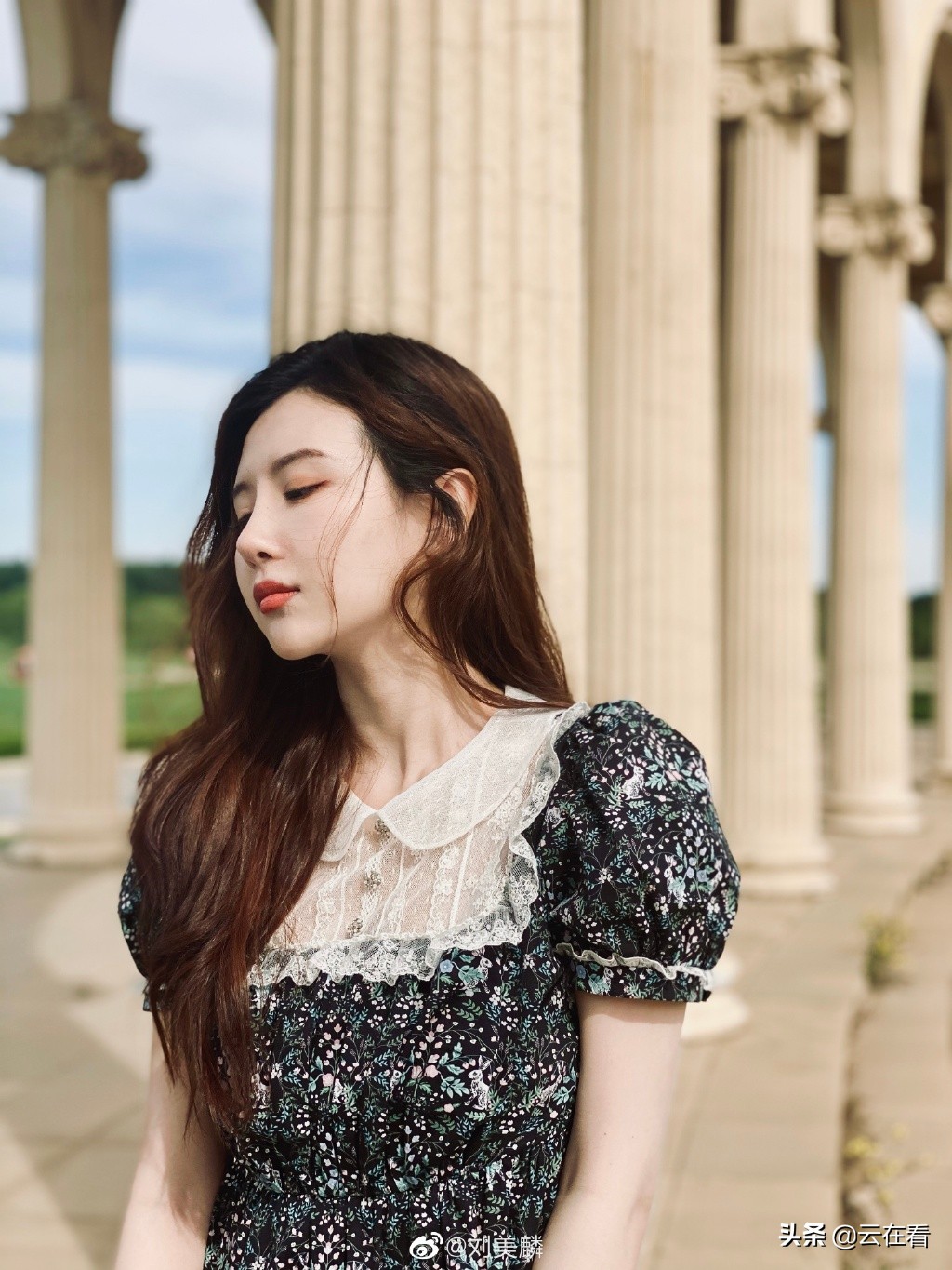 Beautiful singer Liu Meilin's charming beauty photo appreciation - iNEWS