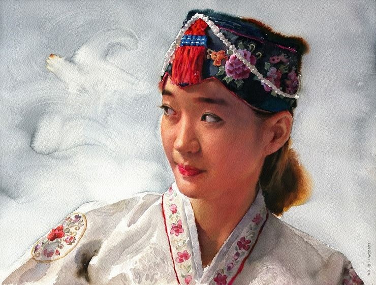 Stunning watercolors and oil paintings from Misulbu Gallery, South ...