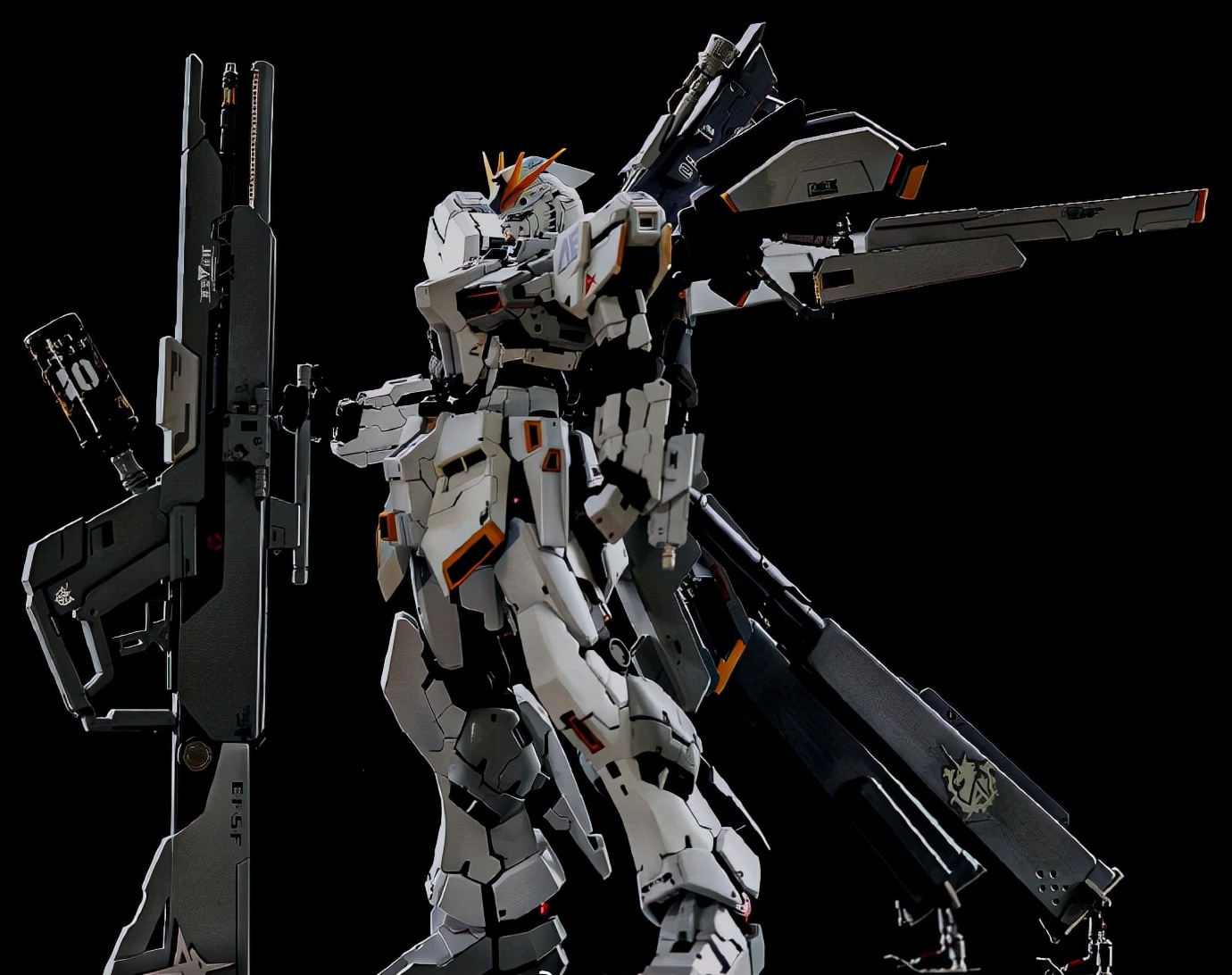 Test the first machine, RG scale bull Gundam model - iMedia