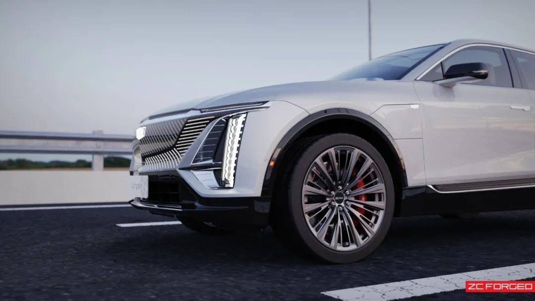 Cadillac LYRIQ modified 22-inch ZCFORGED VS5X forged wheels (second ...