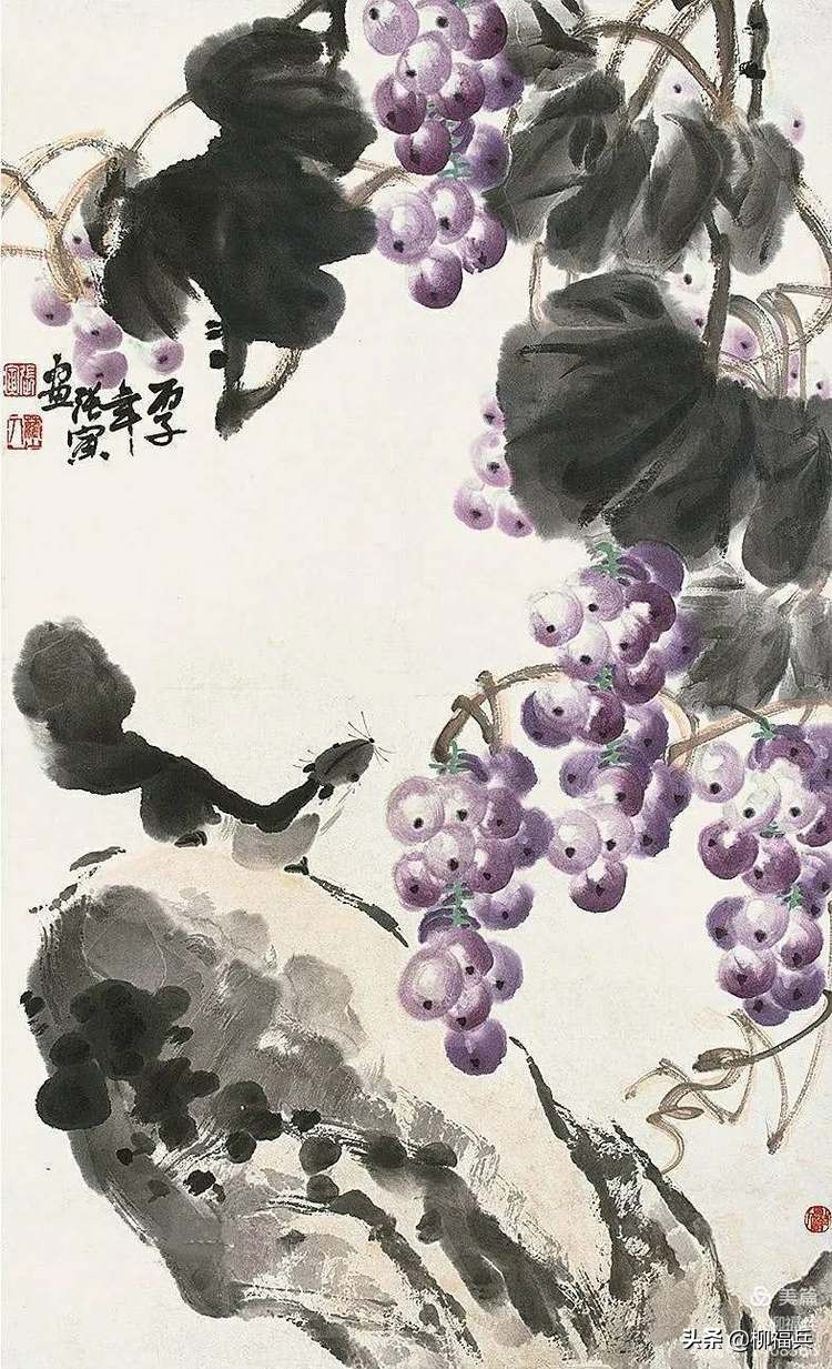 Appreciation of the famous Chinese painting "Grape Squirrel" - iMedia