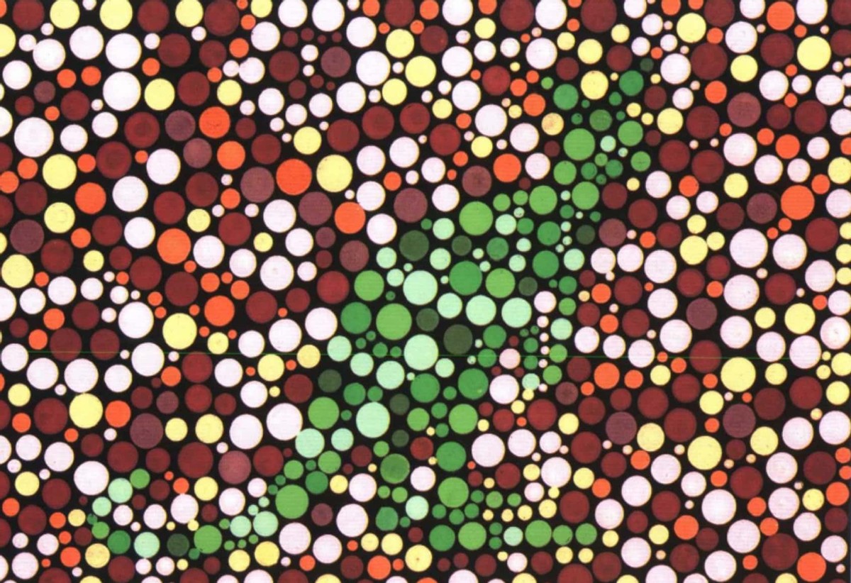 If you want to fly a plane, these color vision test charts must be ...