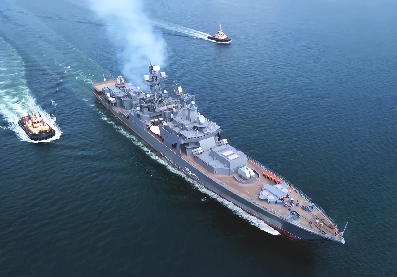 The upgrade and modification of the Russian anti-submarine ship is ...