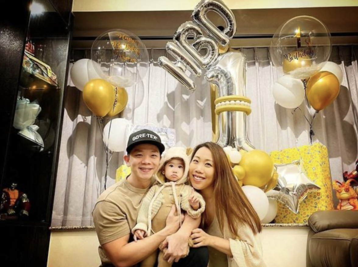 Lin Zishan wrote a message grateful to his wife for making money to support the family, he ...