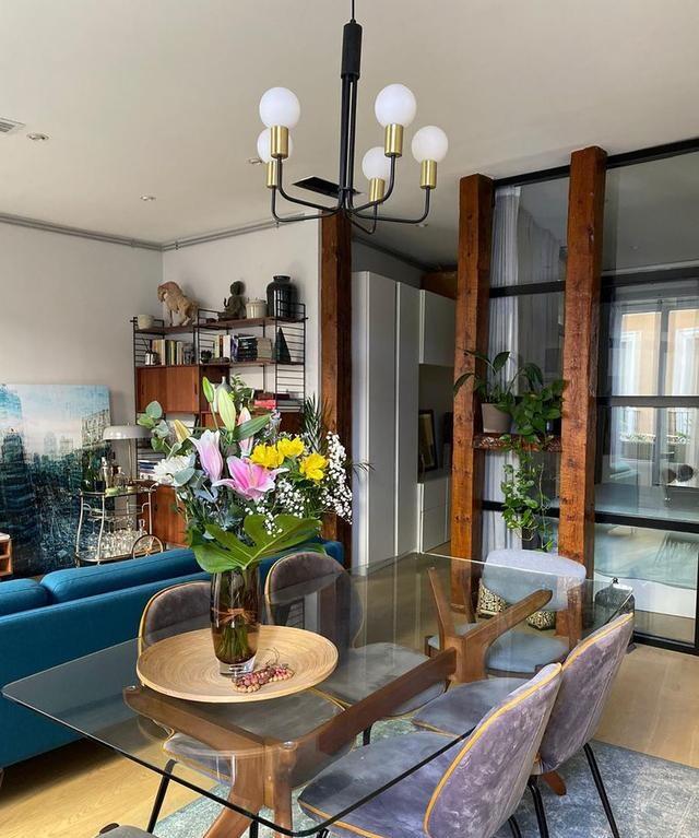 The hostess renovated 69 square meters by herself, and the garden and ...