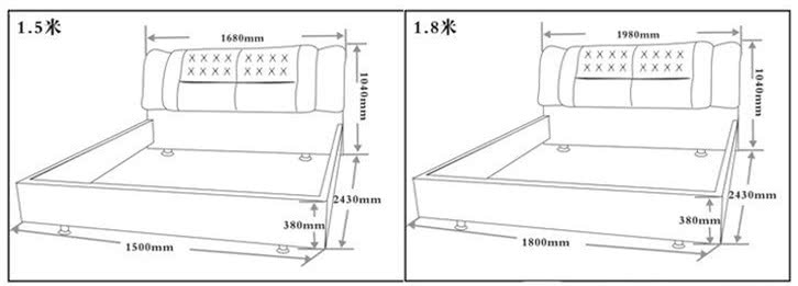 Should the bedroom bed be 1.5 meters or 1.8 meters?After listening to ...