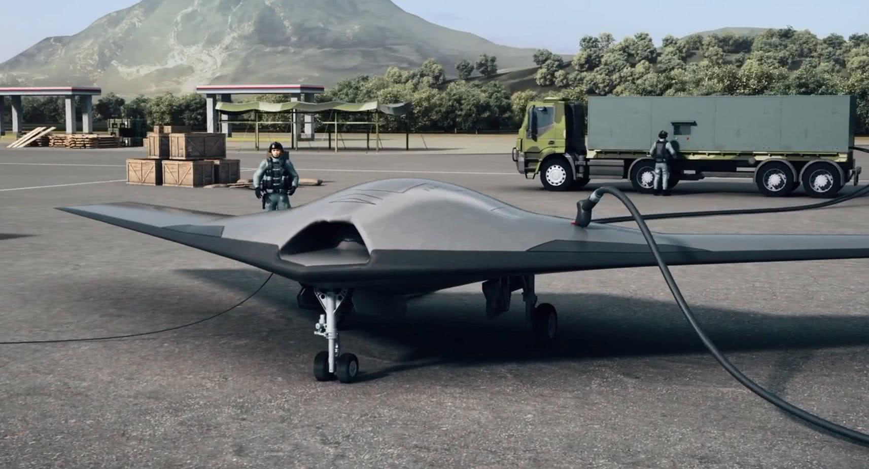 China's miniature aircraft carrier launches and cooperates with UAV ...