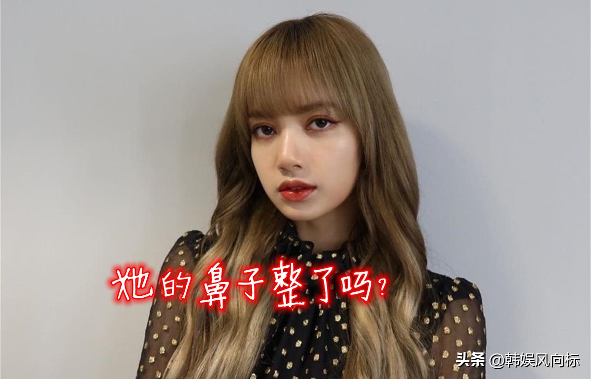 How does BLACKPINK Lisa's nose compare to before her debut? Has she ...