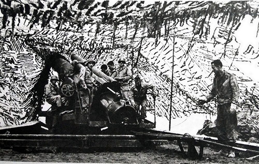 M1 240mm howitzer of American artillery in World War II - iNEWS