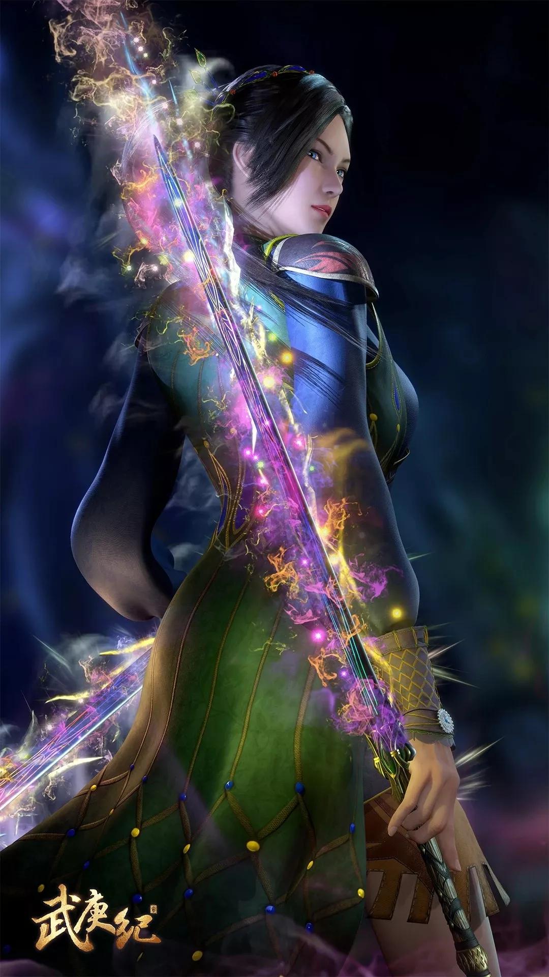 The top ten female characters in domestic anime, I like Yan Lingji the ...