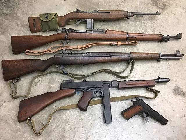 Inventory of classic old guns: Ten weapons commonly used by the US ...