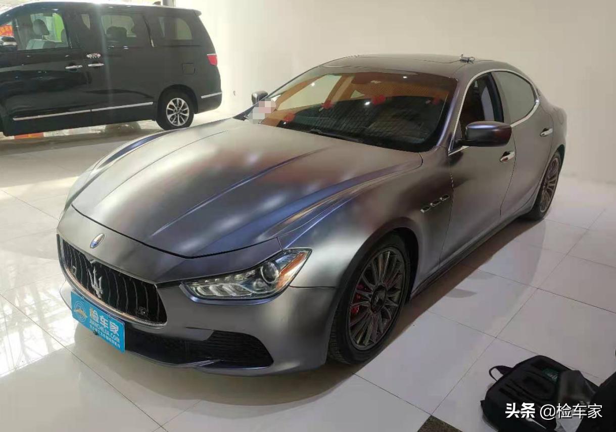 Buying a Maserati Geberit with a budget of 500,000. After testing, the ...