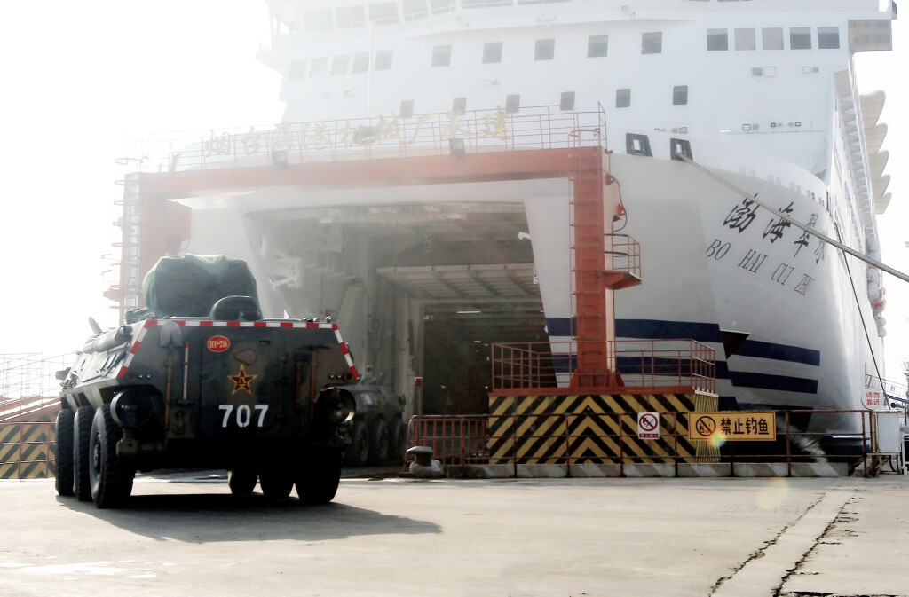 China began to re-equip car ferries: filling the gaps in amphibious ...
