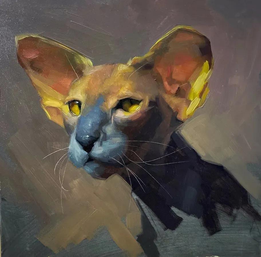 Appreciation of the works of the painter Jennifer Gennari who is good ...