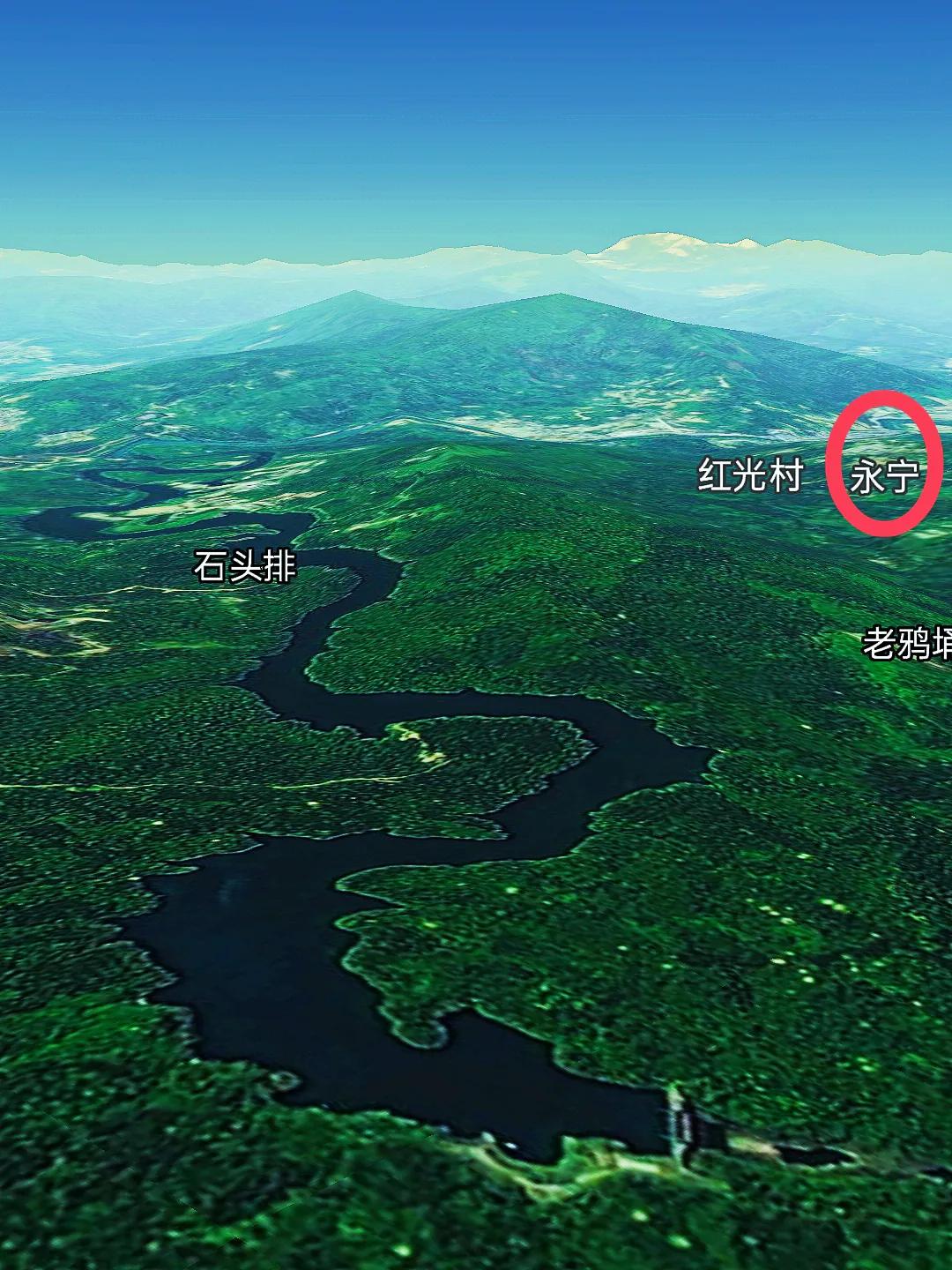 Yongning Town, Yangchun City, was originally a place where the wind and ...