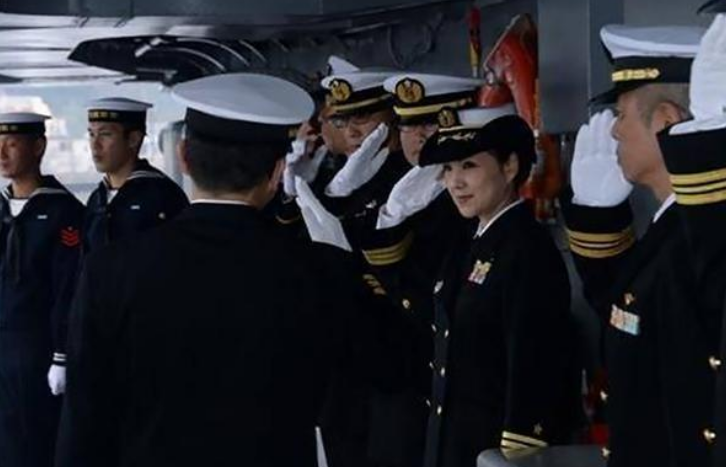 She is the first female captain in Japan. Although she is nearly half a ...