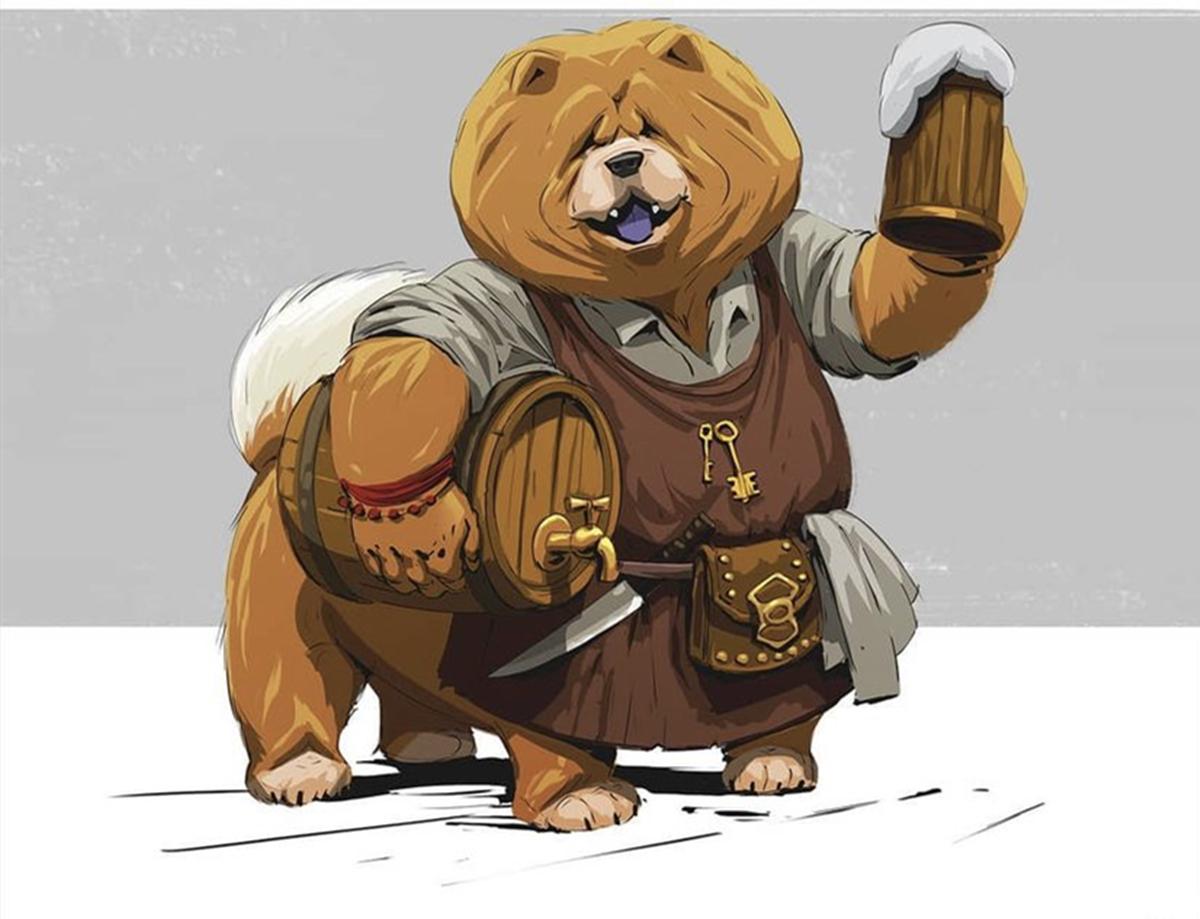 The dog has become a centaur, cute and strong coexist, Corgi's short ...