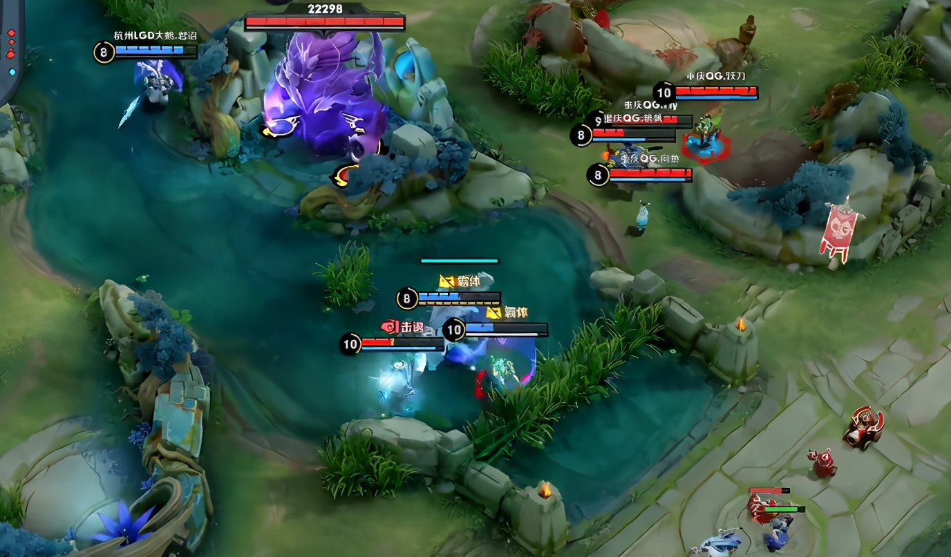 一波團戰打出四個名場面，QG和LGD大鵝相互餵飯，觀眾已經飽了 - 資訊咖