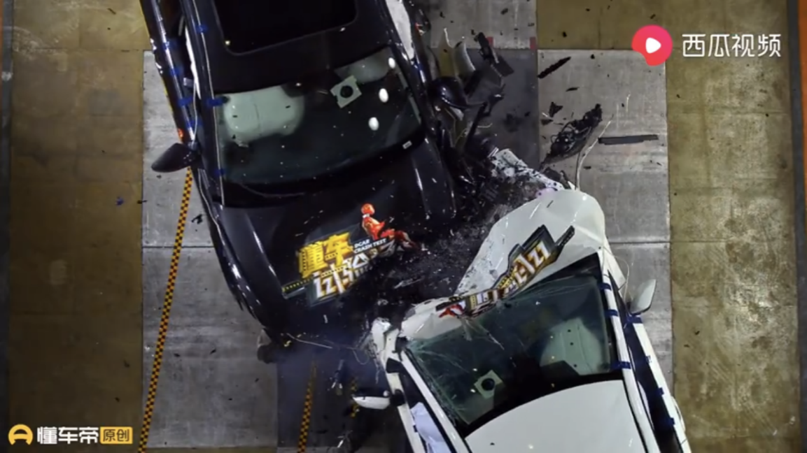 The collision scores are great, but the actual test is overturned! Is ...