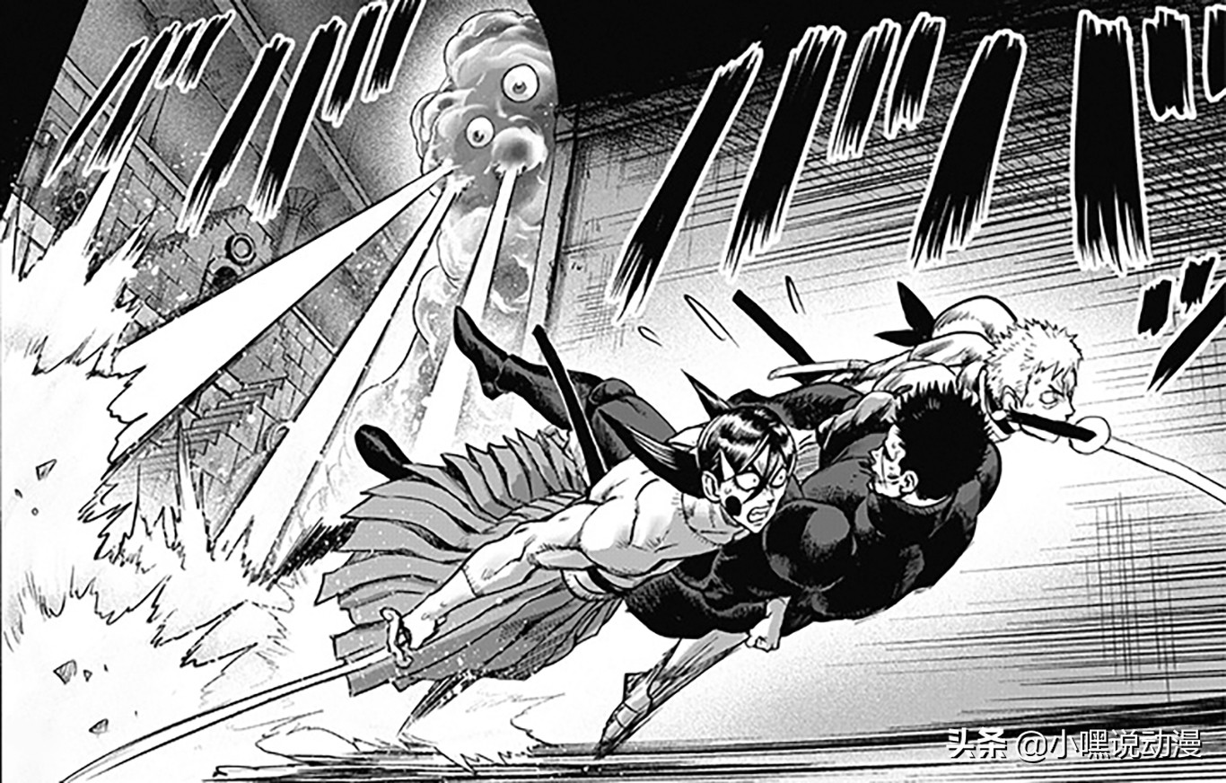 "One Punch Man" natural water replaces the mask, and the bald head ...