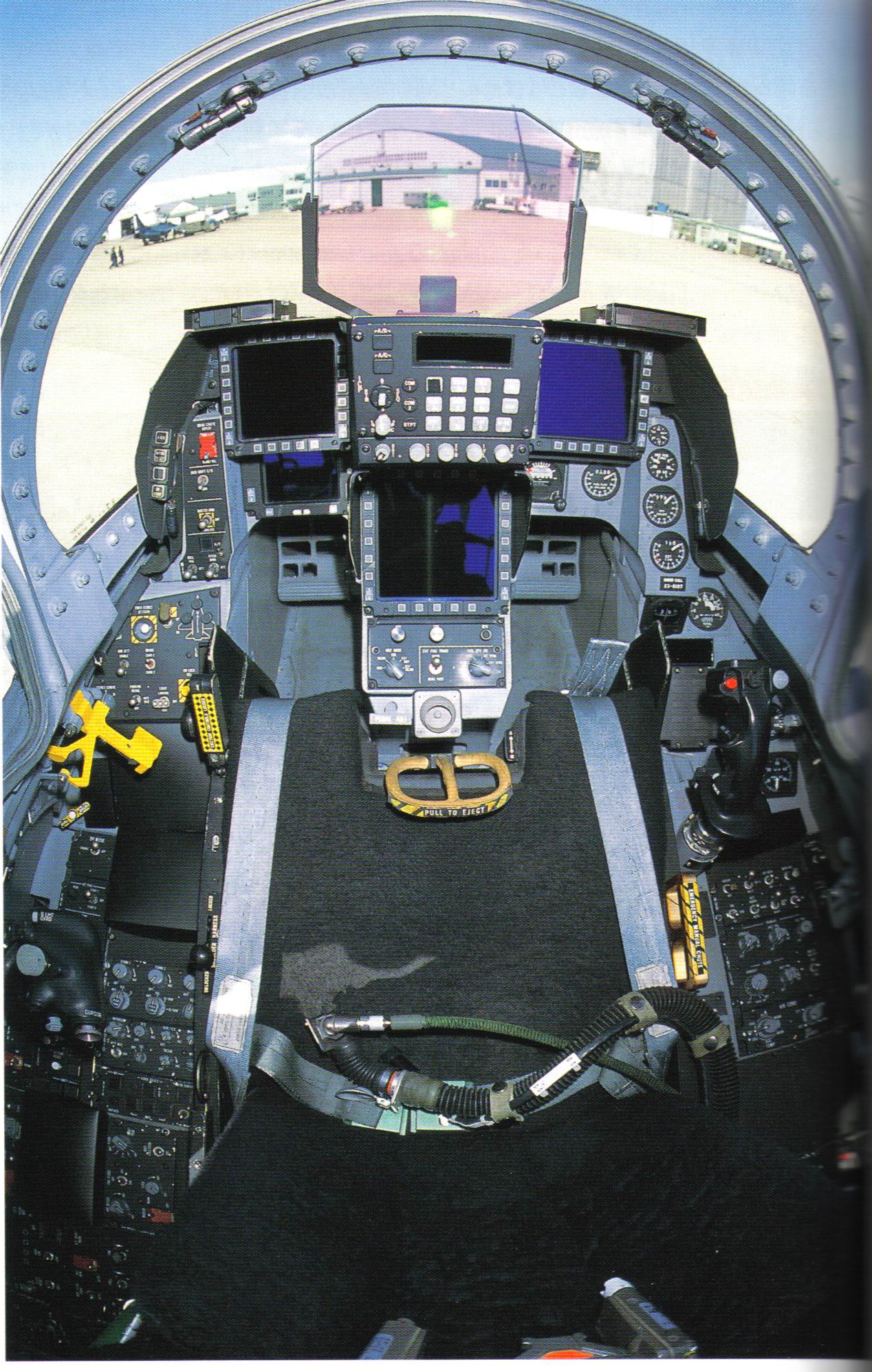 The evolutionary history of the F-16 fighter cockpit, from instrument ...